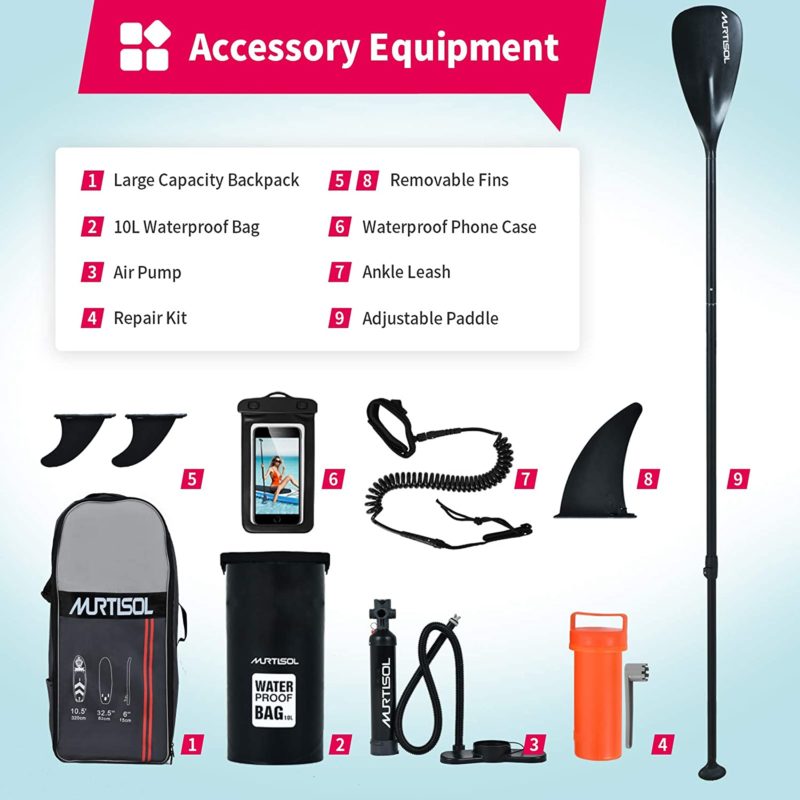 MURTISOL Allround 10'5 Stand Up Paddle Board günstig kaufen » SUP-Boards24